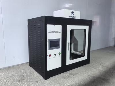China ISO 15025 Protective Clothing Flammability Tester with Stainless Steel Construction and Automatic Flame Application for sale