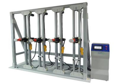 China ISO8124-4 PLC + Touch Screen Horizontal Thrust Tester with Alu material Test frame for sale