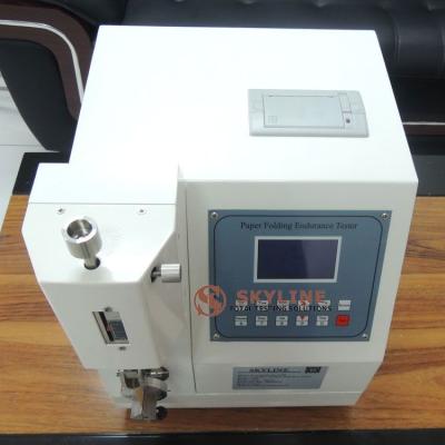China SL - L55 Folding Speed Of (175±10) Times / Min Paper Board Folding And Bursting Strength Testing Machine for sale