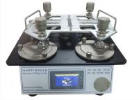 China 4 Test Station SATRA TM31 Martindale Abrasion Tester with 44mm Abrasion Heads for sale