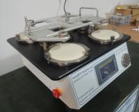 China 4 Test Station SATRA TM31 Martindale Abrasion Tester with 44mm Abrasion Heads for sale