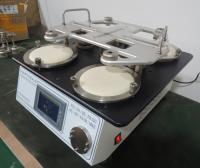 China 4 Test Station SATRA TM31 Martindale Abrasion Tester with 44mm Abrasion Heads for sale