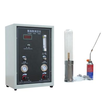 China ASTM D 2863, ISO 4589-2  0.2—0.3Mpa Oxygen Index Flammability Testing Equipment for sale