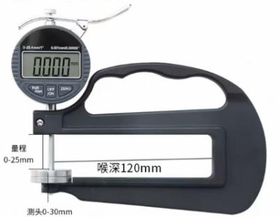 China 0-25.4mm Foam Thickness Meter for sale