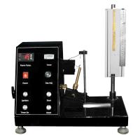 China Building Materials Flammability Tester Test Method For Flammability Of Rigid Cellular Plastic for sale