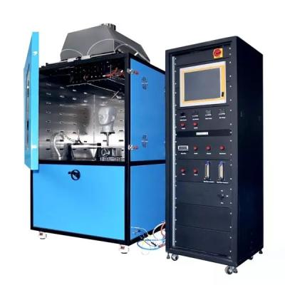 China NFPA 1971-2007 Fire Helmet Fire Resistance Combustion Test Device for sale