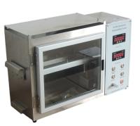 China Fire Nozzle Dia9.5mm Horizontal Flammability Tester , FMVSS 302 Flammability Testing Machine for sale
