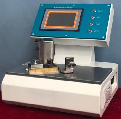China 0.01mN Lab Testing Equipment Cardboard Bending Stiffness Tester for sale