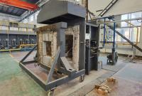 China SKYLINE D1.5m Fire Testing Equipment 30-50KPa Vertical Furnace for sale