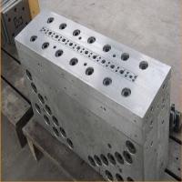 China Polished and Electroplated 700mm CPVC WPC Hollow Door Panel Extrusion Mould Exporter for sale