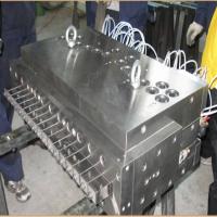 China Polished and Electroplated 700mm CPVC WPC Hollow Door Panel Extrusion Mould Exporter for sale