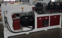 China Advanced PVC WPC Plastic Profile Making Machine for Indoor Door Panel Manufacturing for sale
