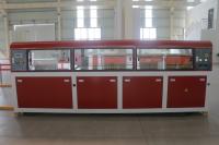 China Advanced PVC WPC Plastic Profile Making Machine for Indoor Door Panel Manufacturing for sale
