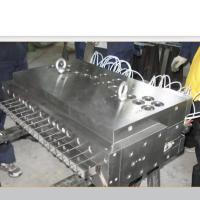 China 800mm PVC WPC Door Panel Extrusion Mould for Shaping Mode and 700.800.900 Wide for sale