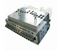 China 800mm PVC WPC Door Panel Extrusion Mould for Shaping Mode and 700.800.900 Wide for sale