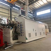 China Customized 80/156 Conical Twin Screw Extruder for PVC/PE/PP Profile Extrusion at Best for sale