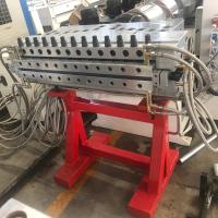 China Customized 80/156 Conical Twin Screw Extruder for PVC/PE/PP Profile Extrusion at Best for sale