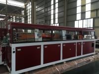 China Powerful 37kW WPC Profile Decking Board Extrusion Line for Wood and Plastic for sale