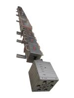 China PVC Profile Design Plastic Extrusion Mould for UPVC Window EKO and Efficiency for sale