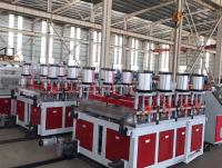 China Advanced Double-Screw UPVC/WPC Door Production Line with Customized Voltage for sale