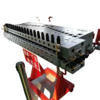 China 38CrMoALA Screw Material PVC Foam Board Extrusion Line for Superior Final Product for sale