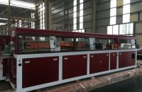China Recycle Plastic Extruder Machine for PVC WPC Door Frame and Window Profile Production for sale
