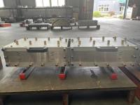 China 1 Cavity Waterproof WPC Door Mould Made of UPVC Material for Modern Homes and Buildings for sale