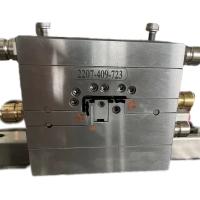 China Silver Finish UPVC Door Edge Banding Mould with Custom Design and 3CR17 Material for sale