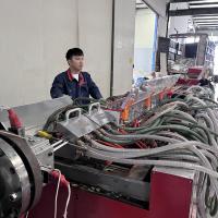 China 1 Cavity Mould for Glass Bead UPVC Profiles Extrusion Manufacturing for sale