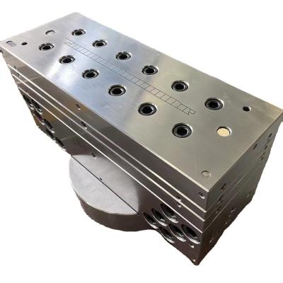 China Household Product Mold for Customized PVC Window Profile Extrusion in Silver Color for sale