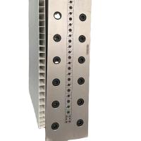 China 1 Cavity PVC Plastic Extrusion Calibrator Die for PVC Door Panel Mould in Custom Size for sale