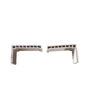 China Two Cavities Silver Extrusion Die Mold for Shaping UPVC Door Frame and Silver Coating for sale