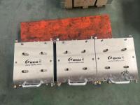 China PVC Wood Plastic Foam Door Frame Mould for WPC PVC Window and Door Profile Extrusion for sale