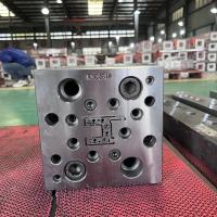 China 1 Mould Cavity UPVC Extrusion Window Profile Moulds Tools for Silver Doors and Windows for sale