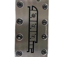 China Professional WPC Extrusion Mould for UPVC PVC WPC PE Handrail Mold for sale