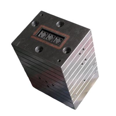 China Household Product WPC PE PP Profiles Extrusion Die Design Mould with Silver Coating for sale
