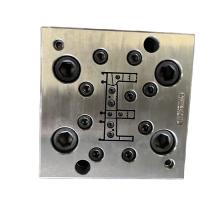 China Accurate PVC WPC Silver Door Frame Profile Extrusion Mould for Plastic Moulding Needs for sale