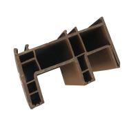 China Turkish UPVC Profile Manufacturers Silver Profiles for Window and Door in Customer Size for sale