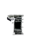 China Turkish UPVC Profile Manufacturers Silver Profiles for Window and Door in Customer Size for sale