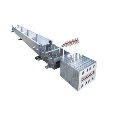 China Outdoor Panel Mould for PE Silver Wood Plastic Extrusion of Decking Floor and Door for sale