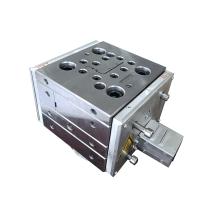 China Customer Size PVC Profile Extrusion for Durable Window and Door Parts in Silver for sale
