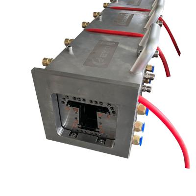 China Electroplating Polishing Treatment UPVC Profile for Window and Door Moulding Part for sale