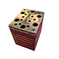 China Electroplated Polished UPVC Plastic Profile Part Extrusion for Window and Door Mould for sale