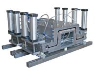 China Silver PVC Corrugated Hollow Roofing Extrusion Mould for Smooth Production Process for sale
