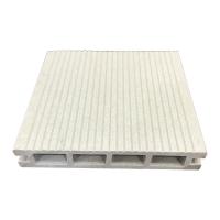 China WPC Cladding Production Machine with 261*31mm Hollow Decking Mould and PE Material for sale