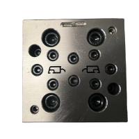 China 1 Cavity and Glass Bead Mold UPVC Profile Extrusion Die Mold for Window Door Covers for sale