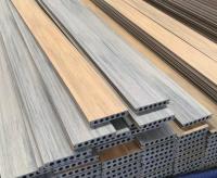 China AutoCAD Designed PE WPC Decking Profile Louver Wall Cladding Production Line for Market for sale