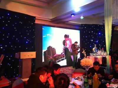 China SMD P6 Full Color Indoor Fixed LED Display For Wedding / Stage / Exhibition for sale