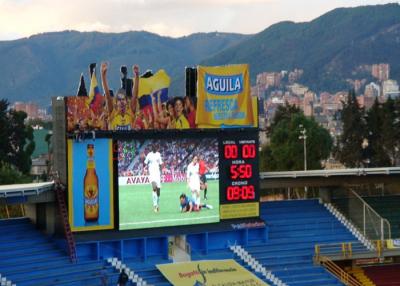 China Outdoor IP65 Stadium Perimeter LED Display Scoreboard for Basketball 960x960mm for sale