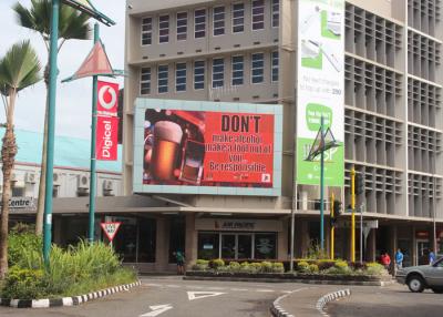China DIP570 Outdoor Full Color LED Display IP65 10000dots per sqm Advertising Screen for sale